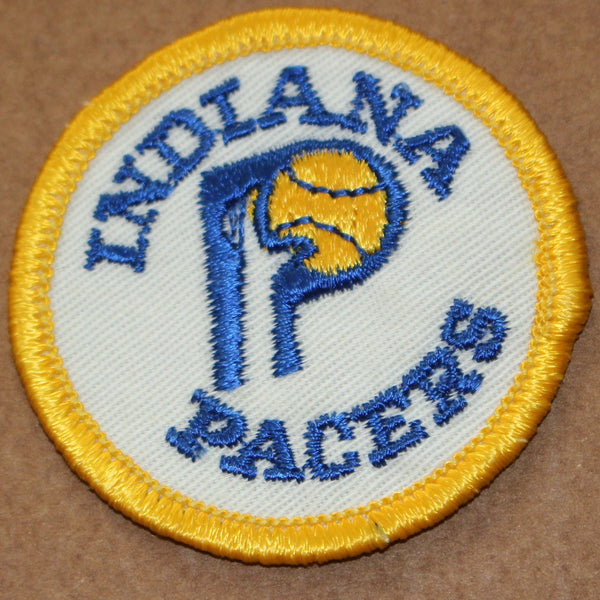Vintage Indiana Pacers ABA Basketball Yellow Border Patch | Vintage ...